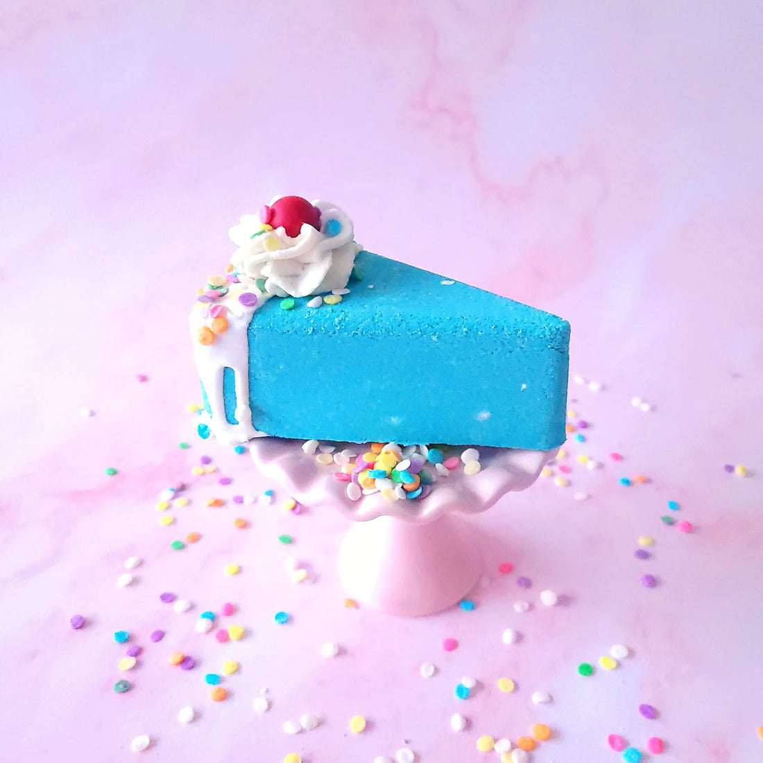 Birthday Cake Butter Cake Bath Bomb | Vegan & Cruelty-Free | 7 oz ...